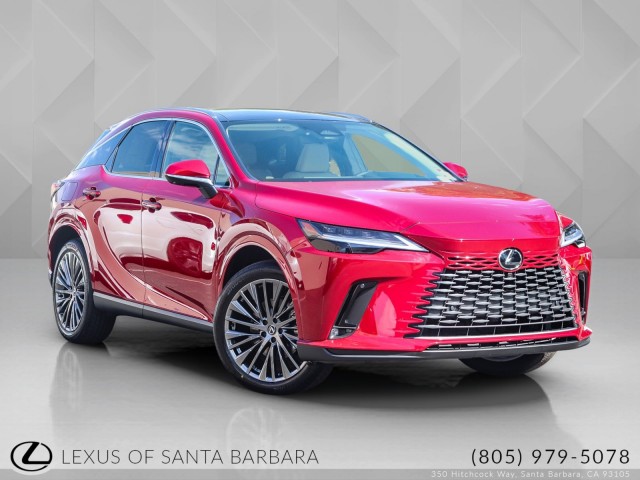 New 2025 Lexus RX PLUG-IN HYBRID ELECTRIC VEHICLE PLUS LUXURY Sport Utility in Santa Barbara ...