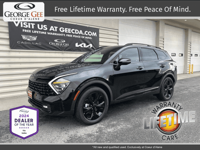 New 2025 Kia Sportage PHEV X-Line Prestige Sport Utility in Coeur d'Alene #134490 | George Gee ...