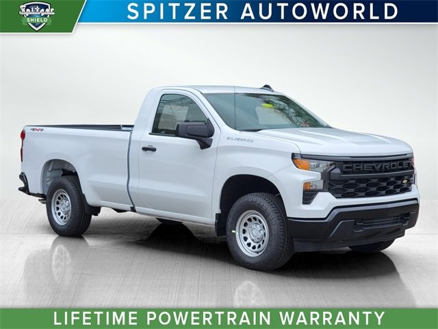 New 2025 Chevrolet Silverado 1500 WT Regular Cab in Northfield #25NF122 ...