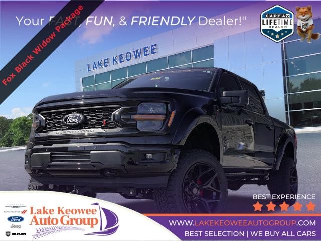 New 2025 Ford F-150 XLT with Fox Black Widow Package SuperCrew® in ...