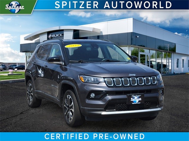 Pre-Owned 2022 Jeep Compass Limited 4D Sport Utility in Cleveland ...