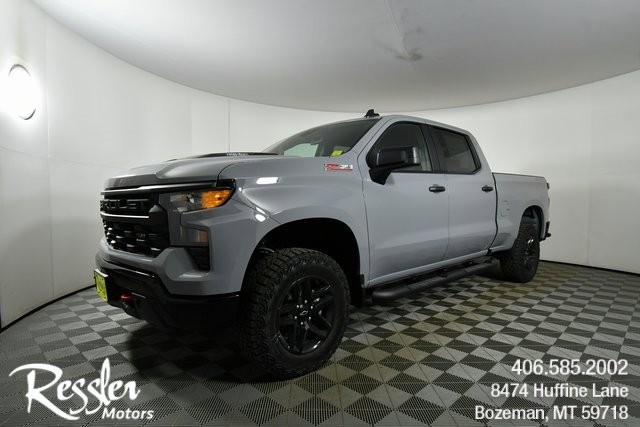 New 2025 Chevrolet Silverado 1500 Custom Trail Boss Crew Cab in Bozeman ...