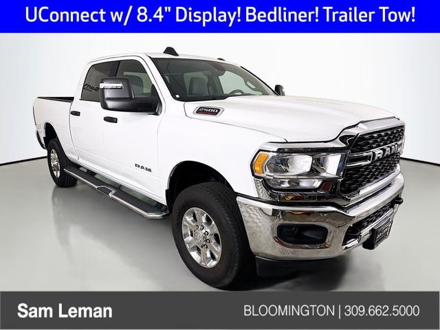 Pre-Owned 2024 Ram 2500 Big Horn 4D Crew Cab in Central IL #B30332 | Sam Leman Automotive Group