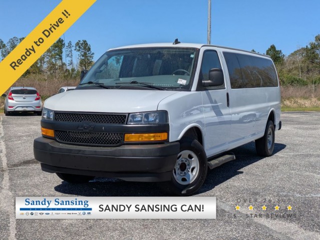 Pre-Owned 2022 Chevrolet Express 3500 LS Extended Passenger Van in ...