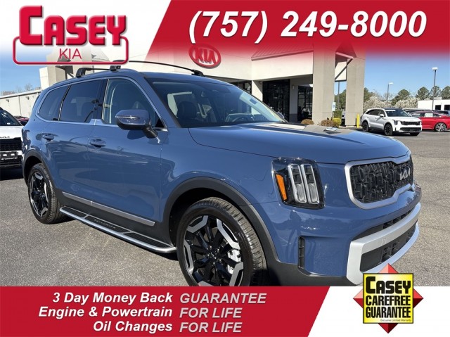 New 2025 Kia Telluride EX 4D Sport Utility in Newport News #KSJ045 | Casey Auto Group
