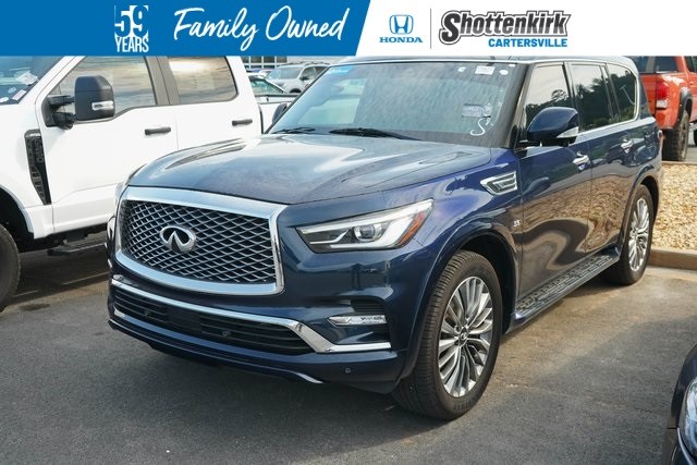 Pre-Owned 2019 INFINITI QX80 LUXE 4D Sport Utility in Canton #P5672 | Shottenkirk Hyundai Canton