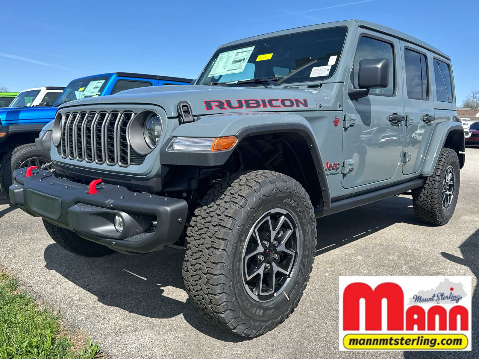 New 2025 Jeep Wrangler Rubicon X Utility in Mt Sterling #61503S | Mann ...