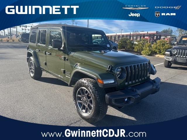Pre-Owned 2021 Jeep Wrangler Unlimited Sport 4D Sport Utility in ...