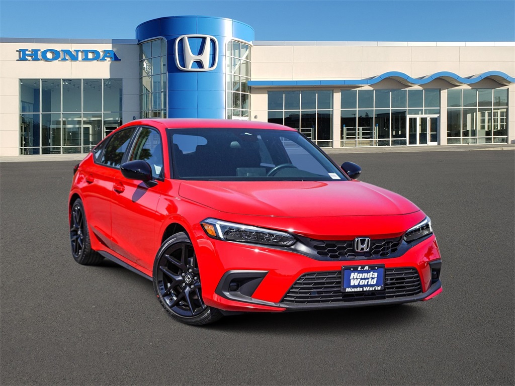 New 2024 Honda Civic Sport 4D Hatchback in Downey #441848U | Honda ...