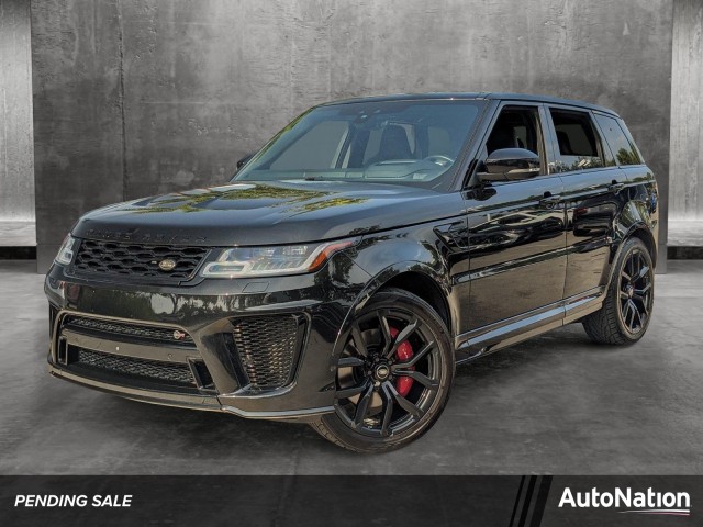 Pre-Owned 2020 Land Rover Range Rover Sport SVR Sport Utility in West ...