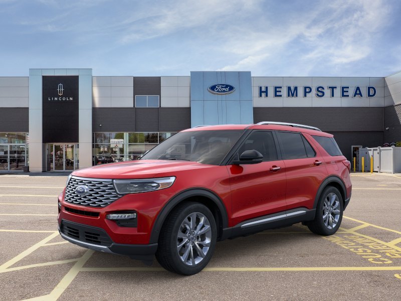 Ford Explorer 2022 Red