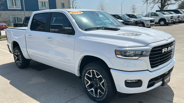 New 2025 RAM 1500 Laramie Crew Cab in Ames #R5541 | DeYarman CDJR Ames