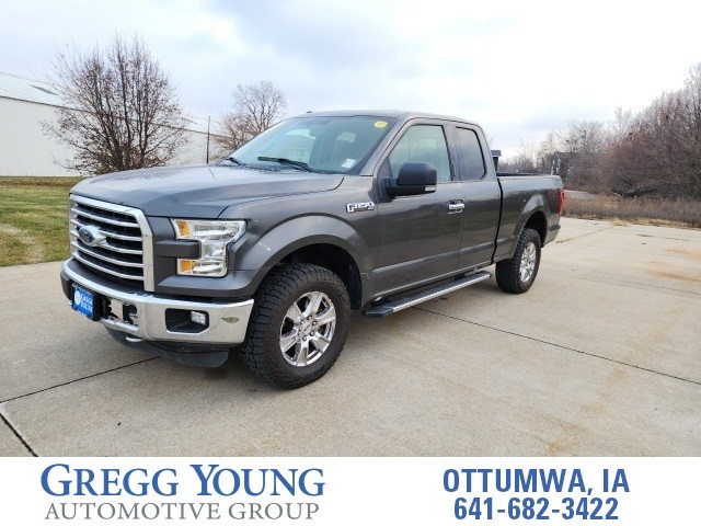 Used 2015 Ford F-150 XLT Super Cab Gray for Sale in Omaha | #9U1693