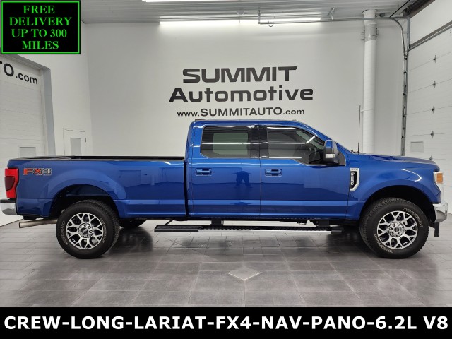 Pre-Owned 2022 Ford F250 Super Duty 4×4 Crew Cab Lariat w/FX4: CREW-LONG-LARIAT-NAV-PANO-FX4-6 ...