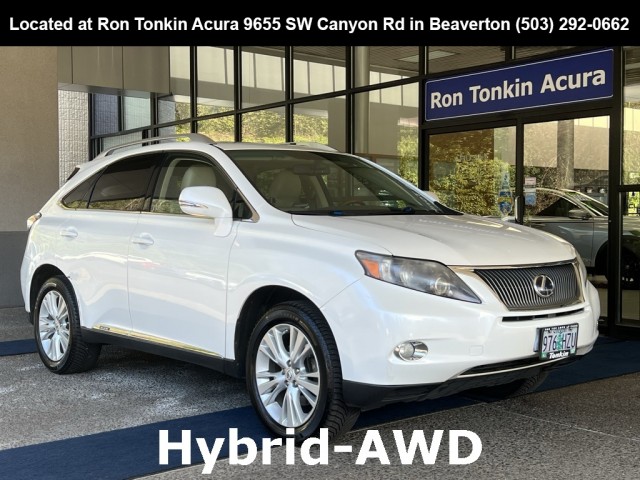 Pre-Owned 2010 Lexus RX 450h 4D Sport Utility in Portland #AMD25076B ...