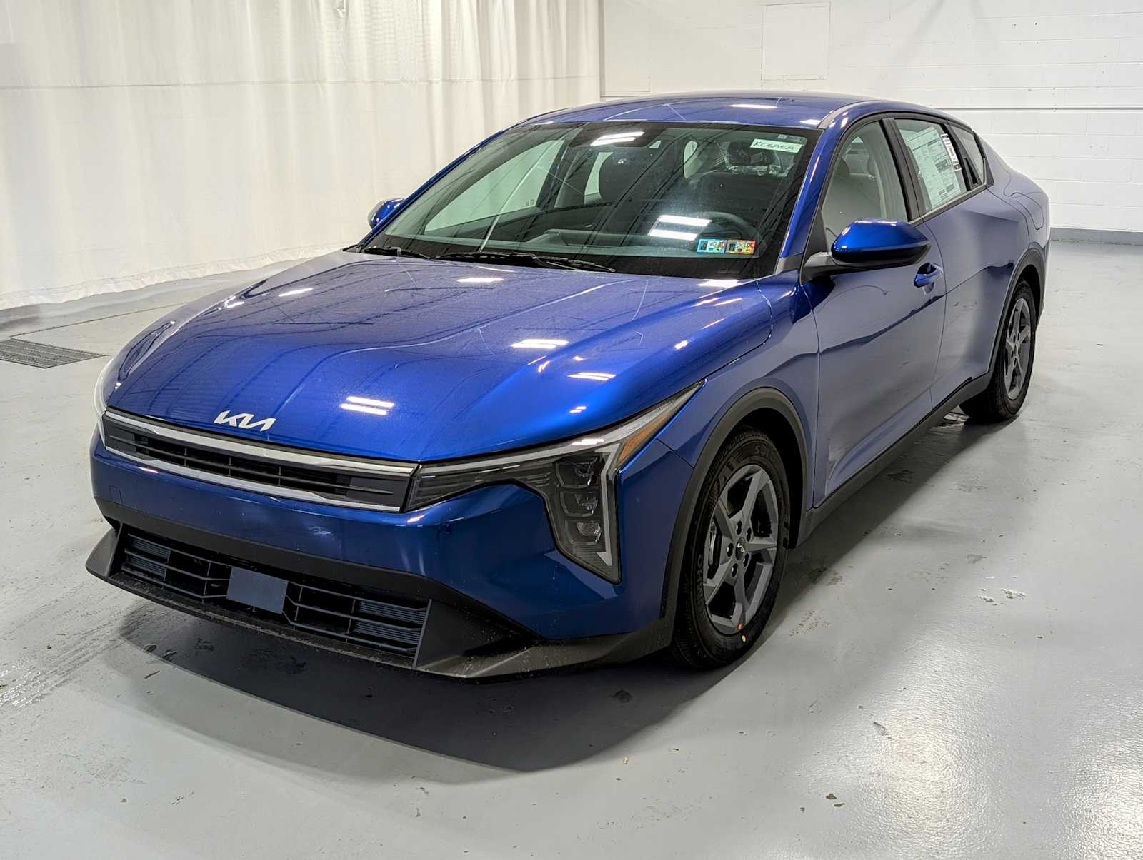 New 2025 Kia K4 LXS in Deep Sea Blue | Greensburg, PA | #K06858