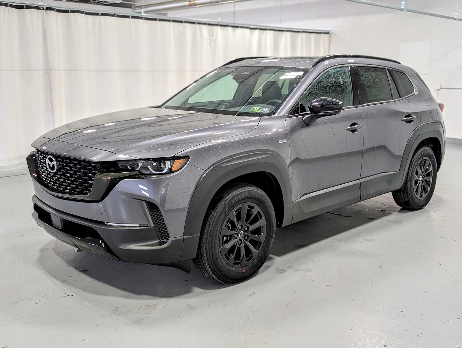 New 2025 Mazda CX-50 Hybrid Premium AWD in Machine Gray Metallic ...