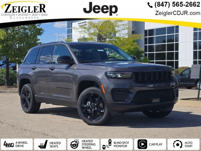 New 2025 Jeep Grand Cherokee Altitude X Utility in Schaumburg #250034 ...