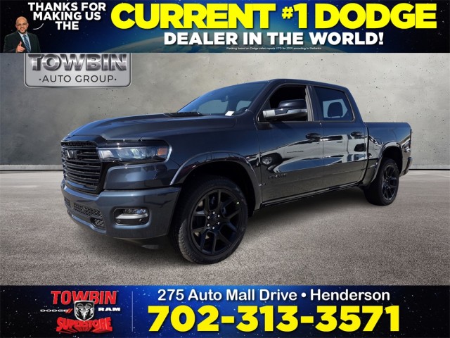 New 2026 RAM 1500 Laramie Crew Cab in Henderson #R37582 | Towbin Dodge