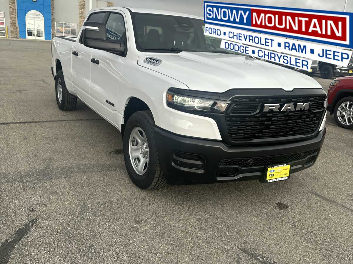 New 2025 RAM 1500 Tradesman 4×4 Crew Cab 64 Box Crew Cab in Lewistown #D2407 | Snowy Mountain ...