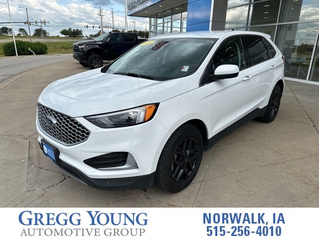 Used 2023 Ford Edge SEL 4D Sport Utility White for Sale in Omaha | #B11377
