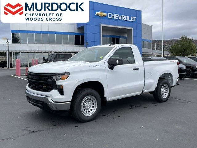 New 2025 Chevrolet Silverado 1500 WT Regular Cab in Woods Cross #T42174 | Murdock Chevrolet