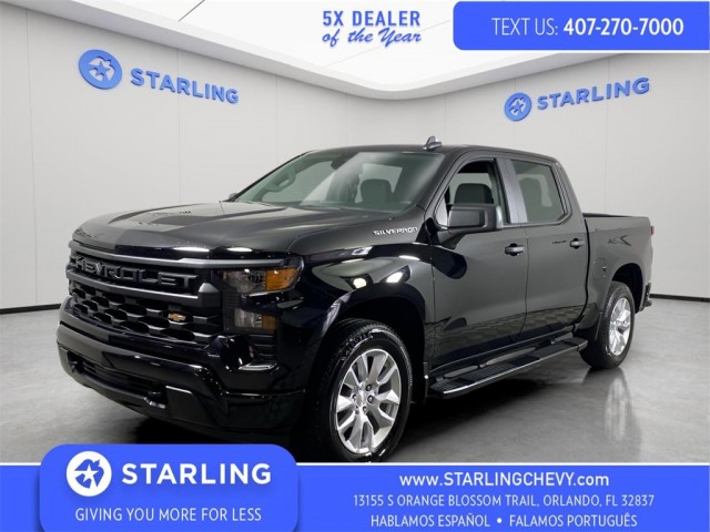 Pre-Owned 2023 Chevrolet Silverado 1500 Custom Crew Cab in Stuart ...