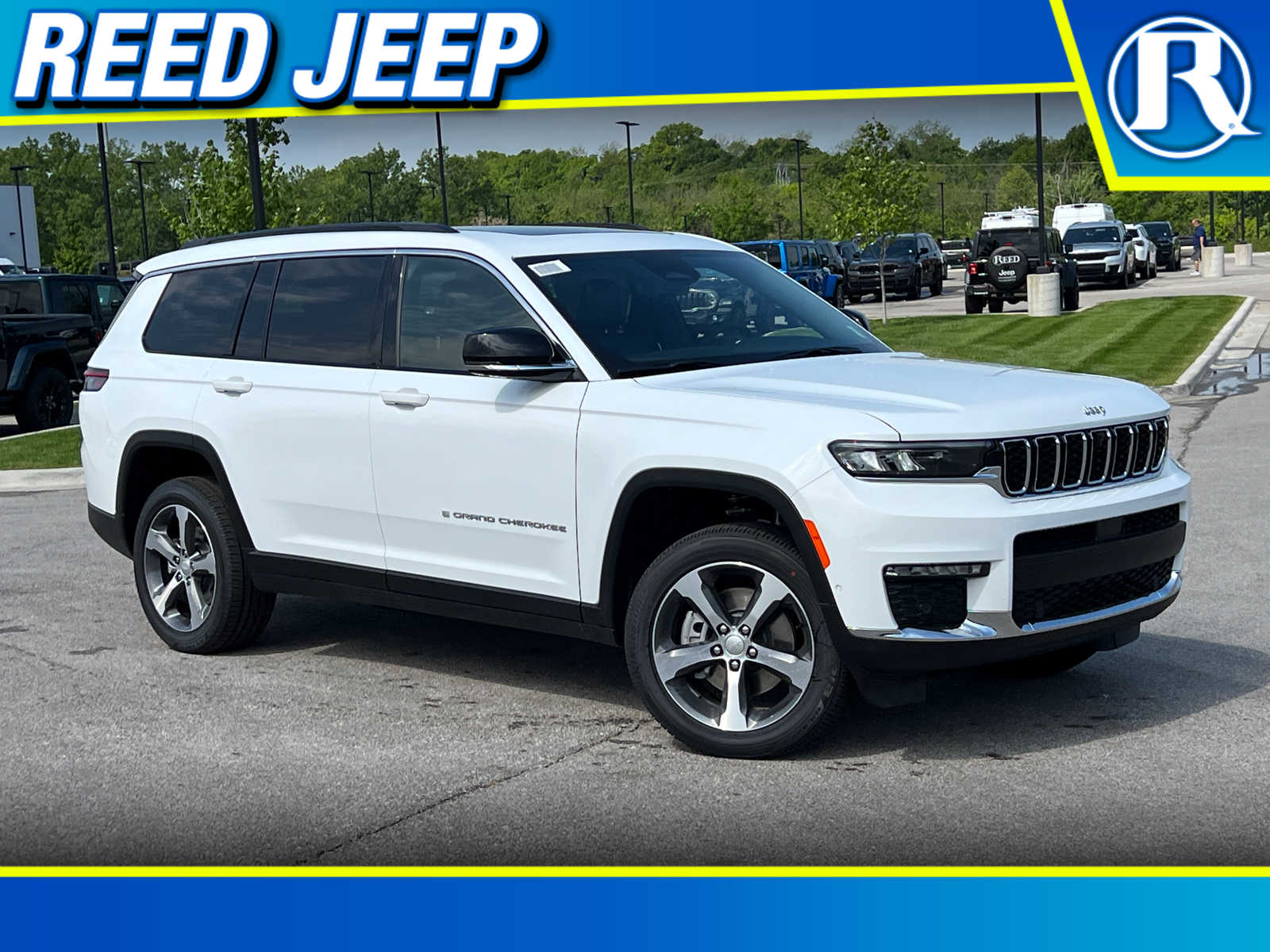 New 2025 Jeep Grand Cherokee L Limited Utility in Merriam #J250463 | Reed Jeep Chrysler Dodge ...