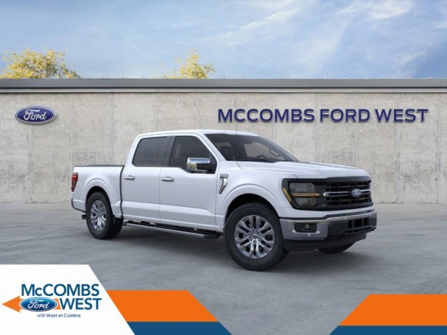 New 2025 Ford F-150 XLT Crew Cab Pickup in San Antonio #W50303 | Red McCombs Automotive