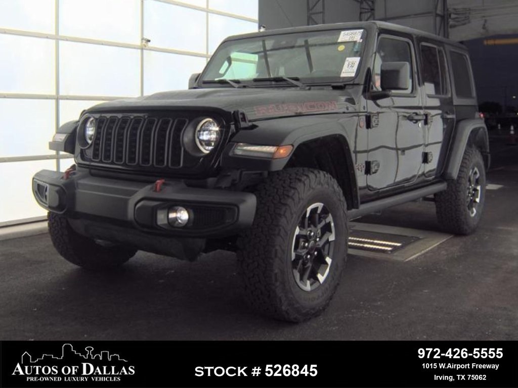 Pre-Owned 2025 Jeep Wrangler Rubicon CAM,PARK ASST,17″ WHLS 4D Sport ...