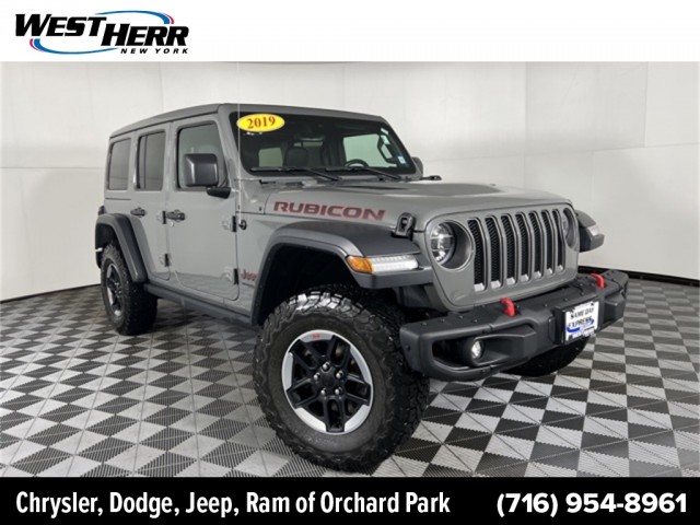 Pre-Owned 2019 Jeep Wrangler Unlimited Rubicon 4D Sport Utility in Orchard Park #DOW240740A ...