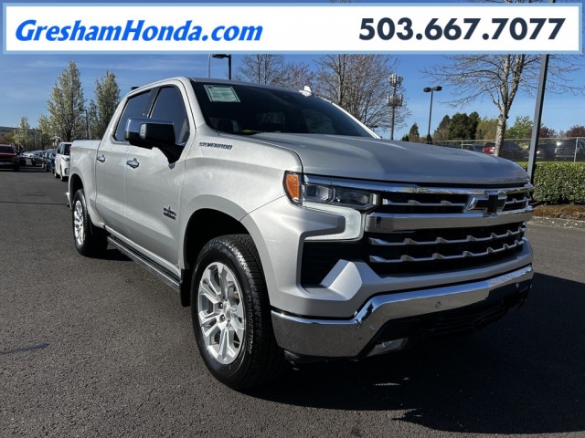 Pre-Owned 2022 Chevrolet Silverado 1500 LTZ 4D Crew Cab in Portland # ...