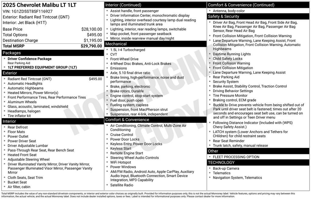 Pre-Owned 2025 Chevrolet Malibu 1LT Sedan in Virginia Beach #BP10855 ...