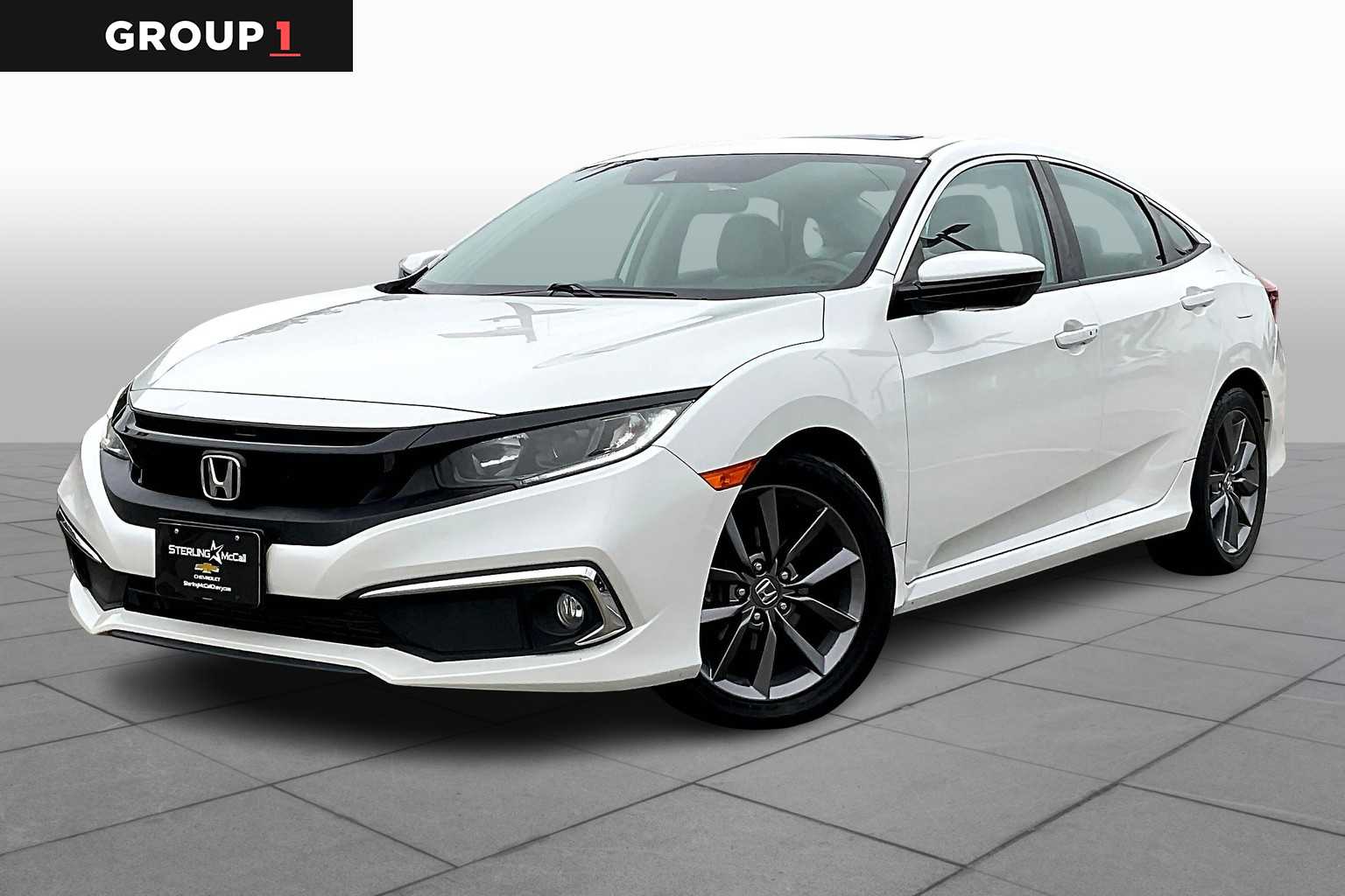 Pre-Owned 2020 Honda Civic EX 4dr Car in Houston #LE212315 | Sterling ...