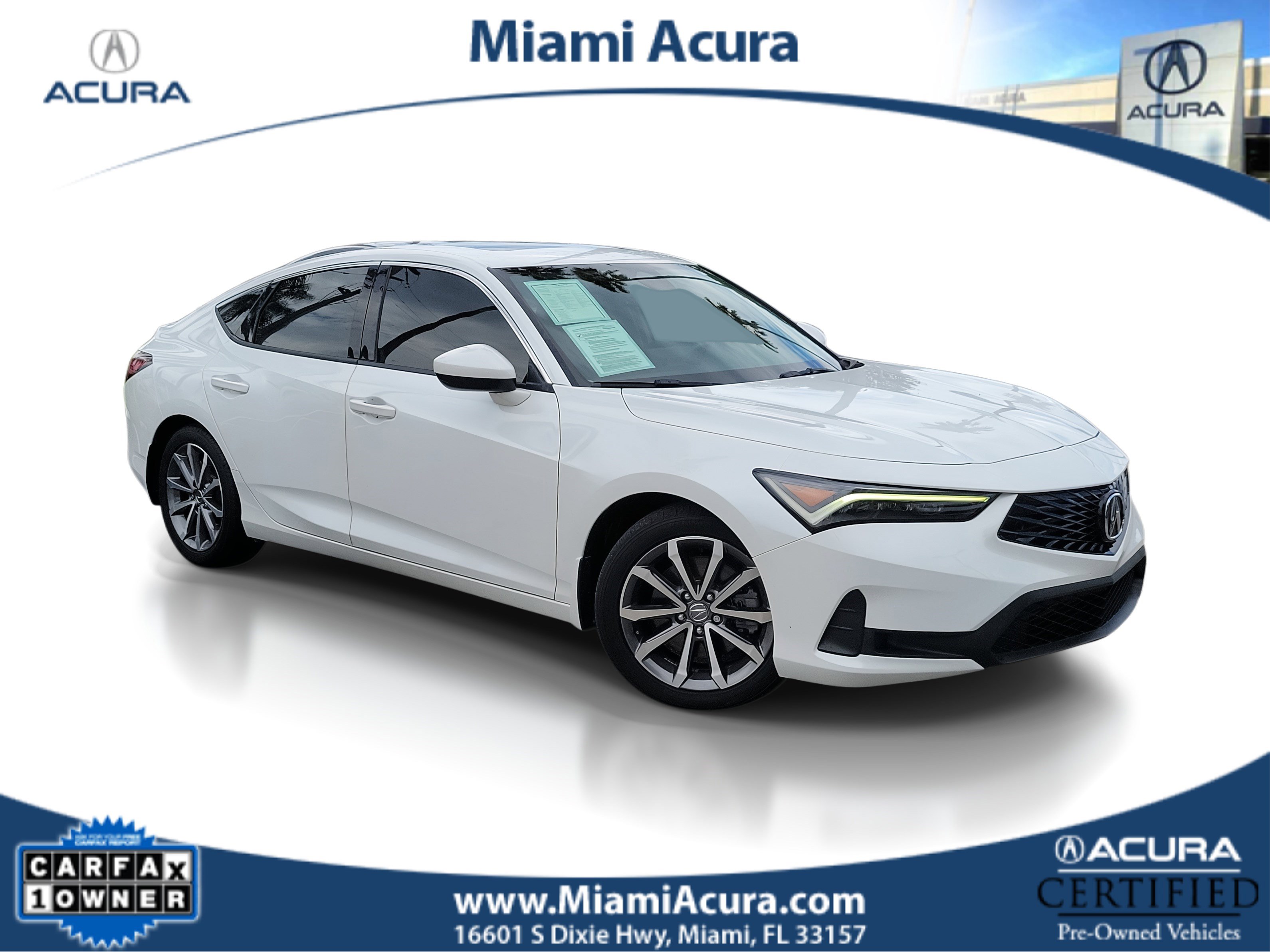 Certified Pre-Owned 2023 Acura Integra INTEGRA Hatchback in Miami # ...