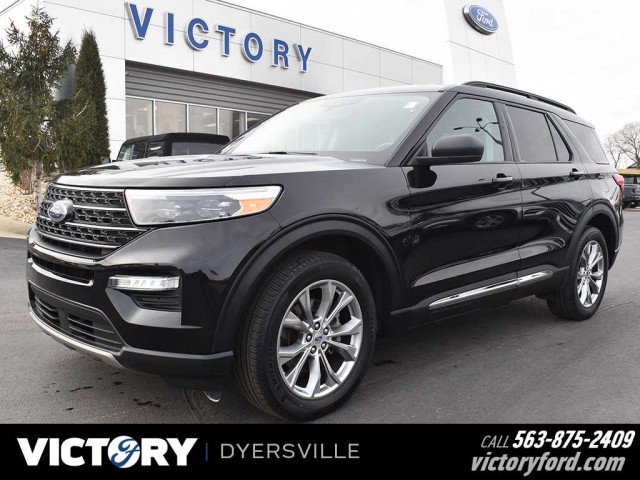 Pre-Owned 2021 Ford Explorer XLT 4 Door SUV in Guttenberg #DR452 ...