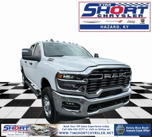 New 2026 RAM 2500 Tradesman Crew Cab in Hazard #E7221 | Tim Short Chrysler Dodge Jeep Ram Hazard
