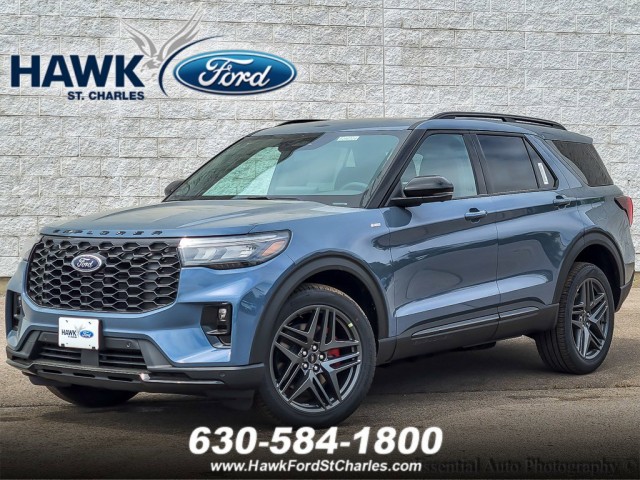 New 2025 Ford Explorer ST-Line Sport Utility in Saint Charles #F250324 ...