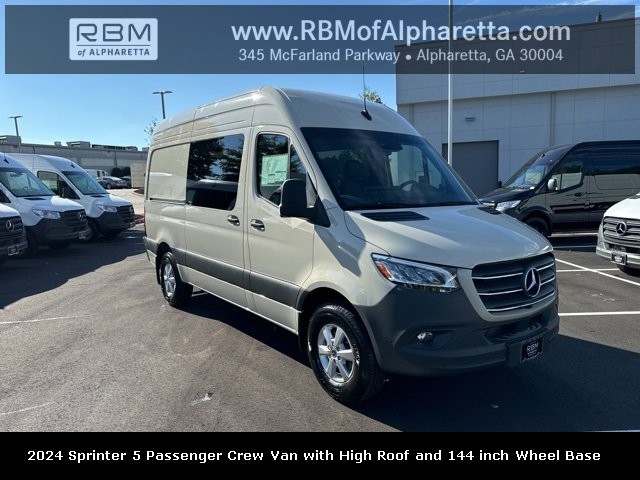 New 2024 Mercedes-Benz Sprinter Crew Van High Roof 144 Wheel Base in ...