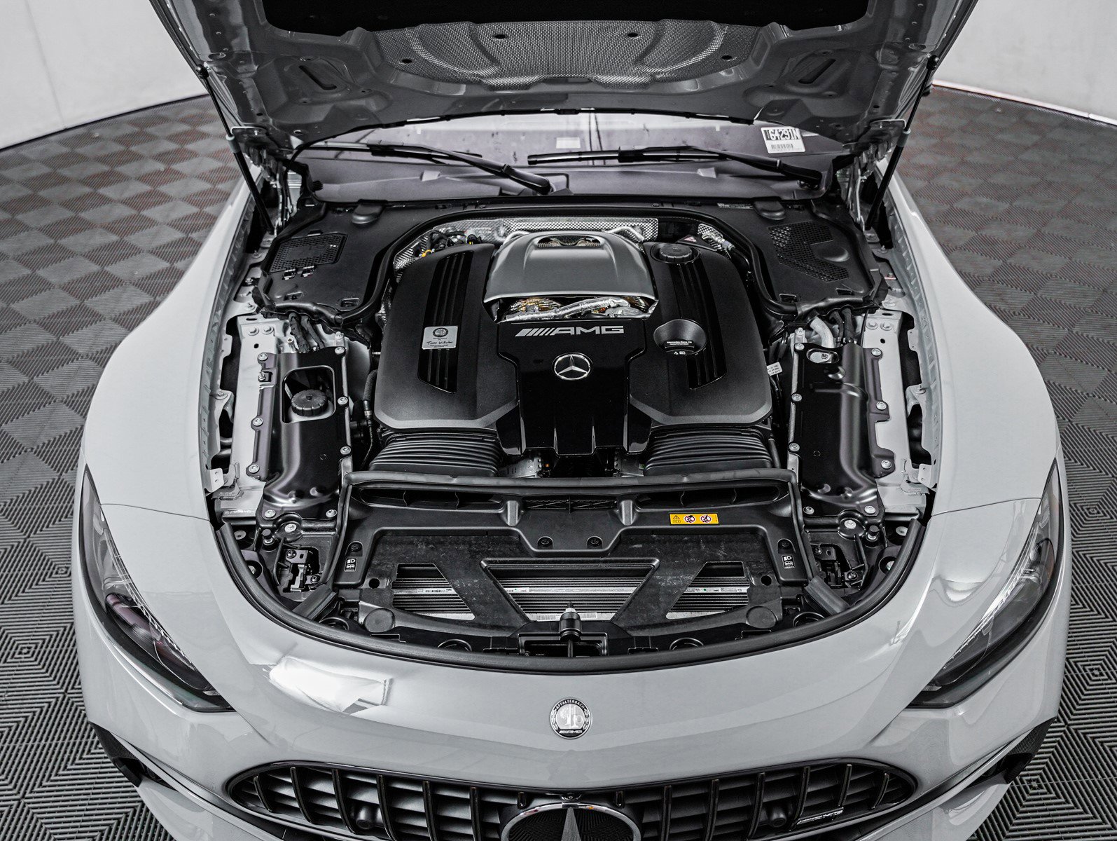 New MANUFAKTUR Alpine Grey 2025 Mercedes-Benz AMG® SL 63 S E Performance Roadster Riverside, CA ...