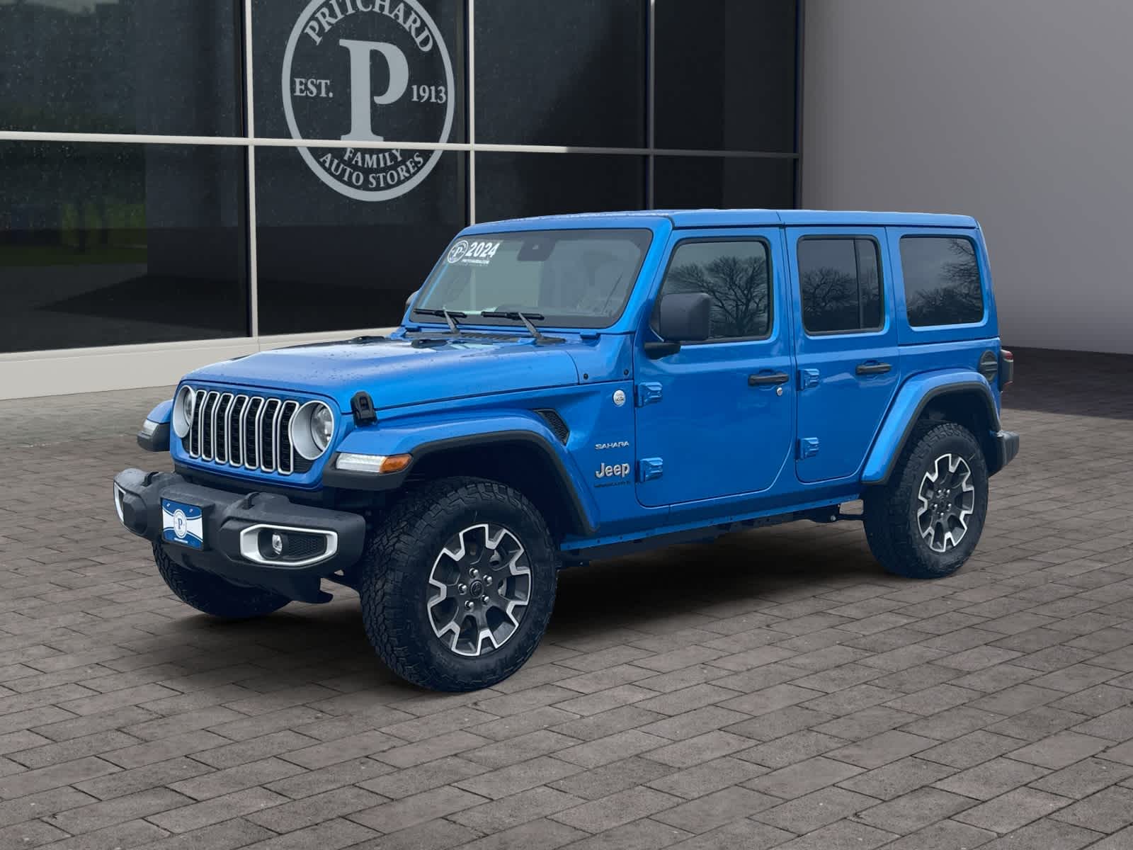 New 2024 Jeep Wrangler Sahara Sport Utility in #C01555 | Pritchard ...