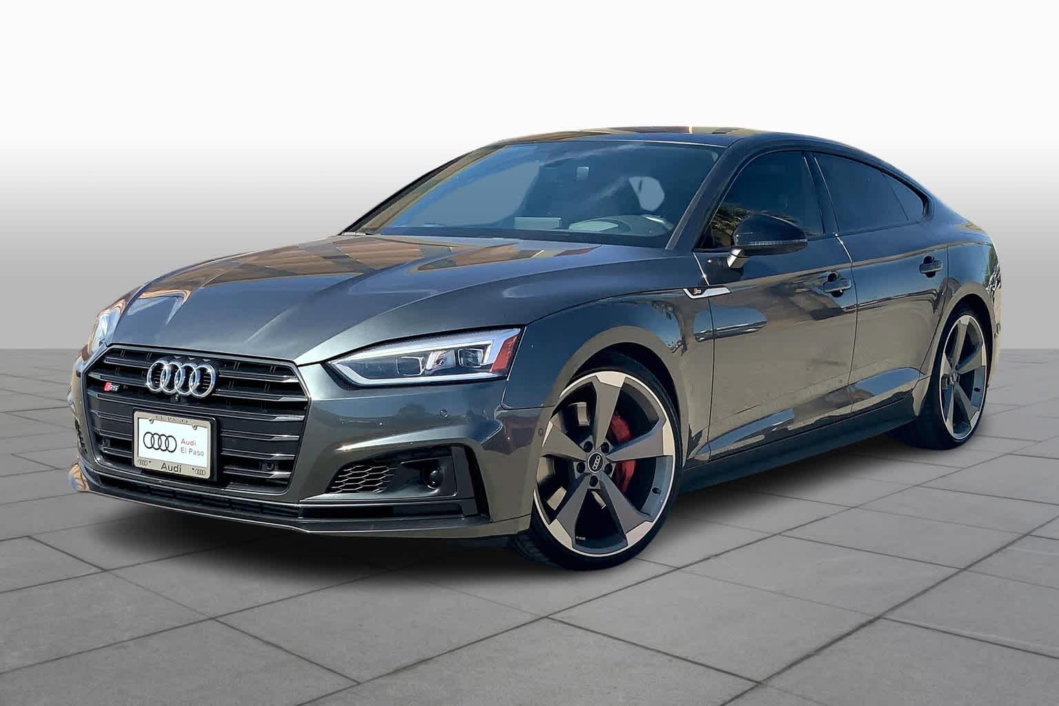 Grey Audi S5 Black Optics