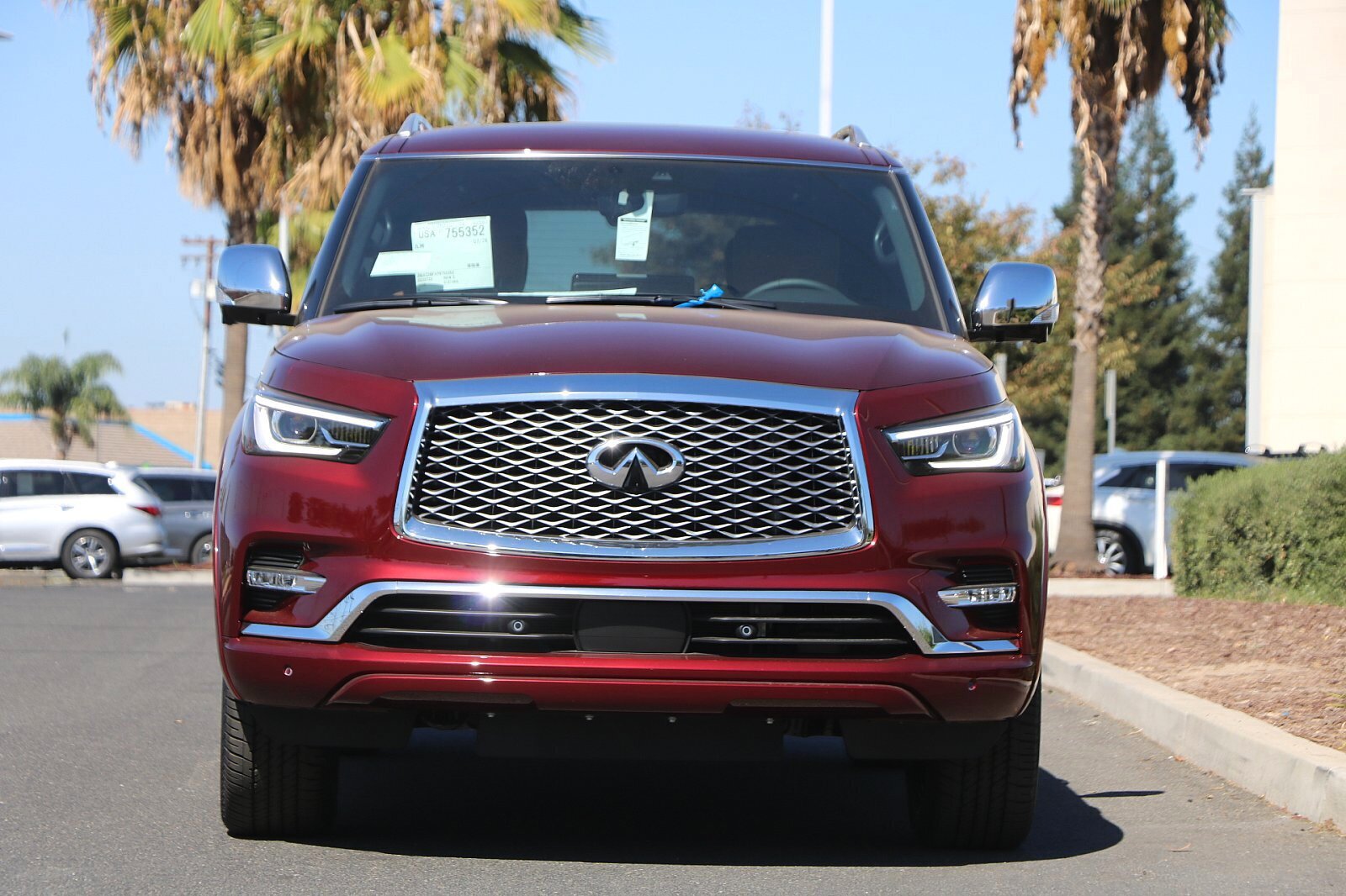 Infiniti Qx80 2022 Red