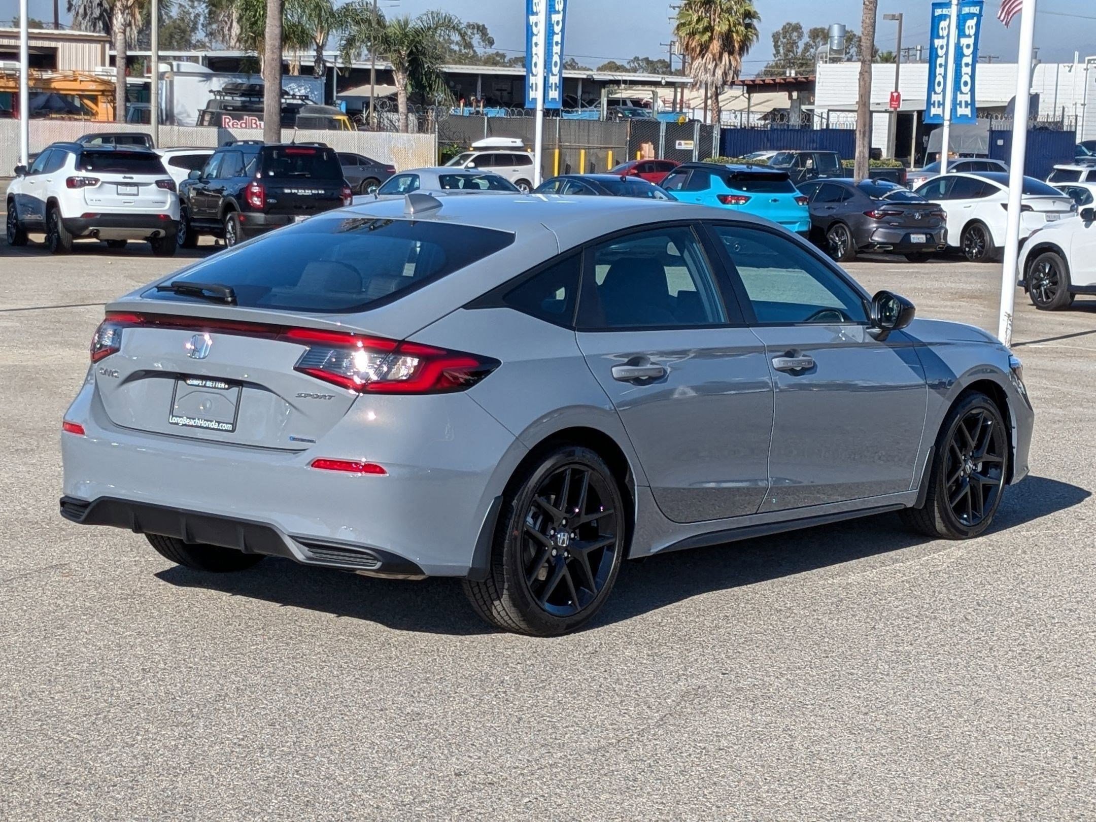 New 2025 Honda Civic Hatchback Hybrid Sport Hatchback in Signal Hill #E007546 | Long Beach Honda