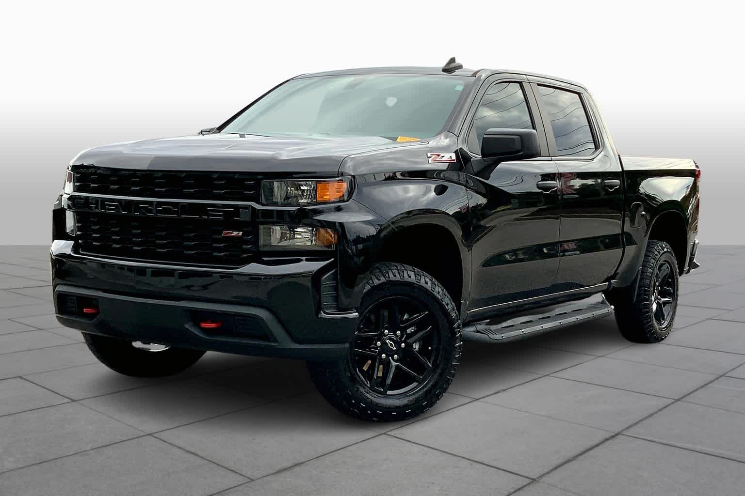 Pre-Owned 2021 Chevrolet Silverado 1500 Custom Trail Boss 4WD Crew Cab ...