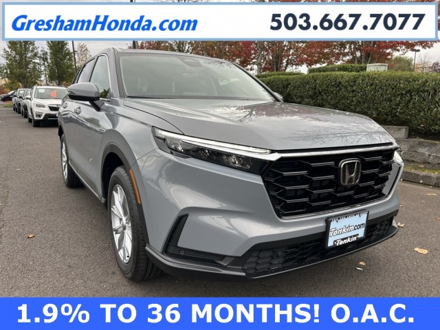 New 2025 Honda CR-V EX-L 4D Sport Utility in Gresham #G5135087 | Tonkin Gresham Honda