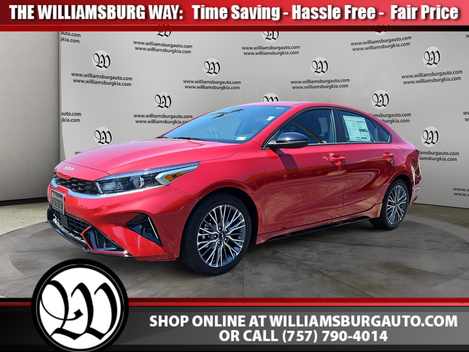 New 2024 Kia Forte GT-Line 4dr Car in Williamsburg #4K352 ...