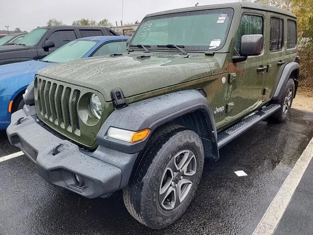 Pre-Owned 2021 Jeep Wrangler Unlimited Sport S Convertible in Morganton ...
