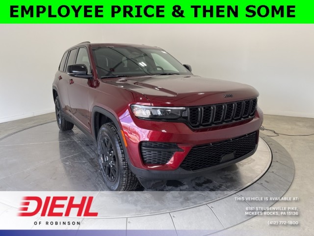 New 2025 Jeep Grand Cherokee Laredo X Utility in McKees Rocks #25GJ2598 | Diehl CDJR of Robinson