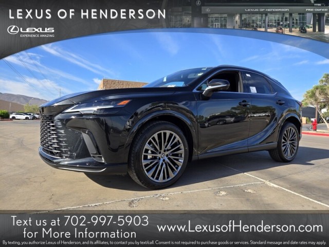 New 2025 Lexus RX PLUG-IN HYBRID ELECTRIC VEHICLE LUXURY AWD 4D Sport ...